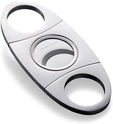 CIGARLOONG Cigar Cutter Stainless Steel Sharp Blade Cigar Guillotine ...