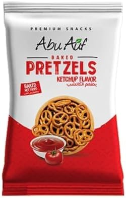 Abu Auf Pretzel Katchup Flavor 52-48 gm price in Egypt | Amazon Egypt ...