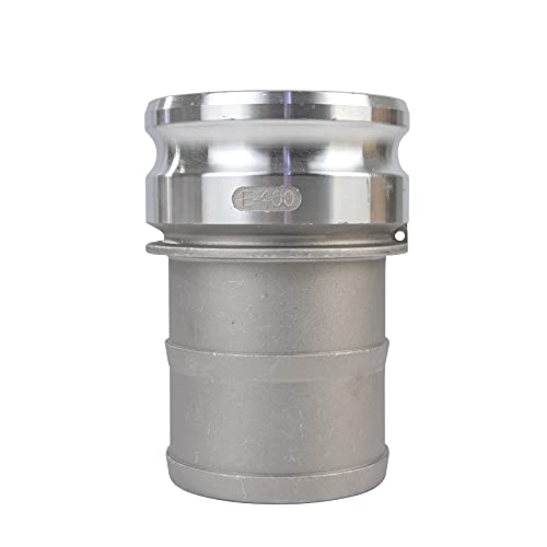 Quafwia 1 pc Aluminum 4 inch camlock Fittings Type E Cam & Groove Hose ...