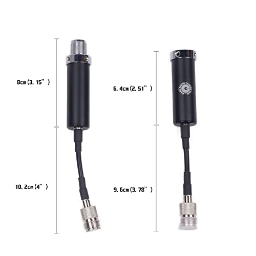 GRA-ULT01 MK3 Lightweight Portable Antenna Mast Mount Tripod Tower UHF SO239 + 3/8" - 24 + 1/4 ...