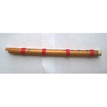 Amazon.com: Indian Bamboo Flute Bansuri, Set of 2, Fipple & Transverse ...