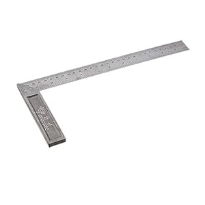 12 INCH / 30CM METAL PROFESSIONAL / CARPENTERS TRI SQUARE ***NEW ...