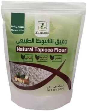 Zaadna Natural Tapioca Flour, 500 gm price in Saudi Arabia | Amazon ...