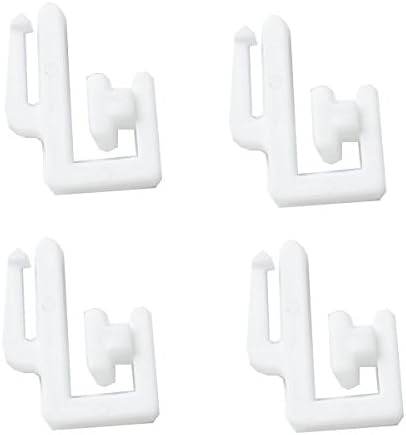 Merriway BH03630 Curtain Track Rail Gliders Hooks to fit Swish Ruche ...