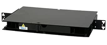 Amazon.com: TELECT LCX Fiber Optic Patch Bulkhead 1U Black (LCXE-M1RU ...