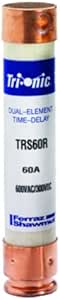 Mersen TRS60R 600V 60A 5 0.5X1 1/16 Time Delay Fuse, 10-Pack ...