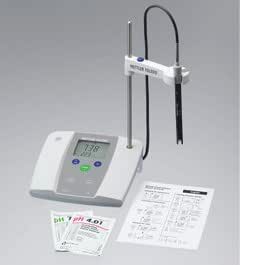 METTLER-TOLEDO 51302911 FiveEasy FE20-Kit Benchtop pH Meter with LE438 ...