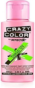 Crazy Color Semi Permanent Neon Hair Colour 100 ml, #79 Toxic UV price ...