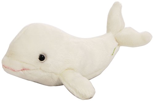 Wild Republic 10" White Beluga Whale Soft Toy