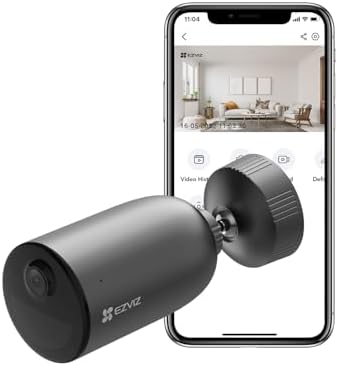 Eb3 2k standalone smart home battery camera with 2k resolution, smart ...
