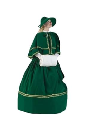 Amazon.com: Women's Charles Dickens Caroler Costume: Clothing