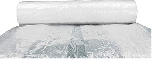 4' ft x 100' 4 Mil Clear Poly Sheeting 4 mil Plastic sheeting in ...