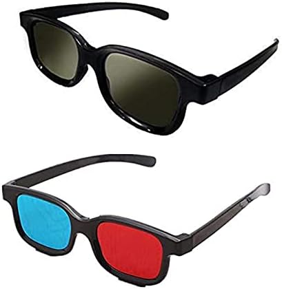 3D Glasses Polarized Anaglyph Glasses Upgrade ReaID Format 3D Glasses ...