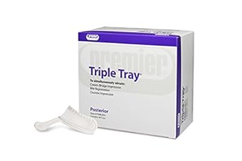 Amazon.com: Premier 1006204 T-Loc Triple Tray, Posterior (Pack of 35 ...