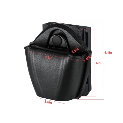 Polymer Molle Handcuff Holster - Quick Release Tactical Handcuff Case ...