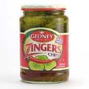 Amazon.com : Gedney Pickles Hot and Sweet Zinger Chips 24 oz (Pack of 3 ...