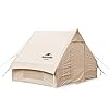 Naturehike Cotton Retro Tent Outdoor Glamping Camping Cabin Tent (Air 6 ...