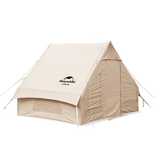 Naturehike Cotton Retro Tent Outdoor Glamping Camping Cabin Tent (Air 6 ...