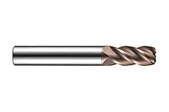 Dormer S5232.0XR0.2 Shank Corner Radius End Mill, TiSiN Coating, HM, R ...