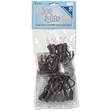 Amazon.com : 612 Vermont 20 Clear Mini Christmas String Lights on Brown ...
