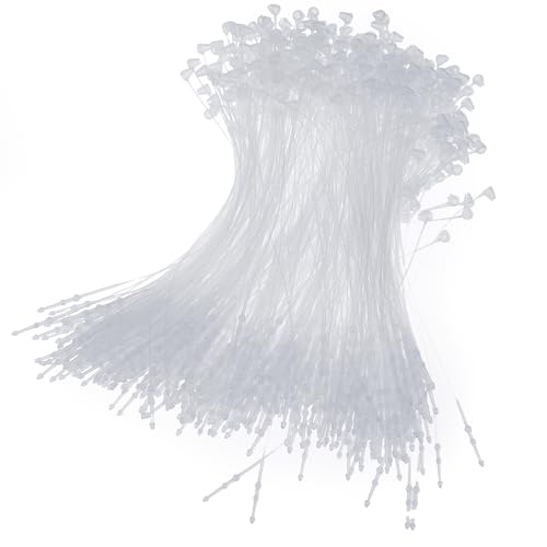 1000PCS 4.92'' Plastic Tag Loops, Hang Tag Snap Lock Pin Security Loop ...