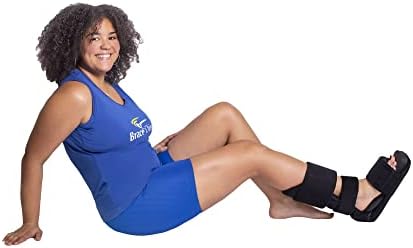 90 Degree Comfort Padded Night Splint- Soft Sleeping Boot- Stretch for ...