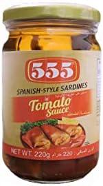 555 SPANISH STYLE SARDINES IN TOMATO SAUCE 220 GM, BROWN price in UAE ...