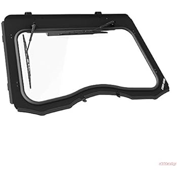Amazon.com: Can Am Commander Full Glass Windshield and Wiper Package ...