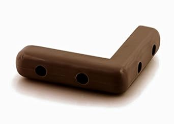 Herco 4" Rubber Equipment / Cart Corner Bumper (Brown): Amazon.com ...