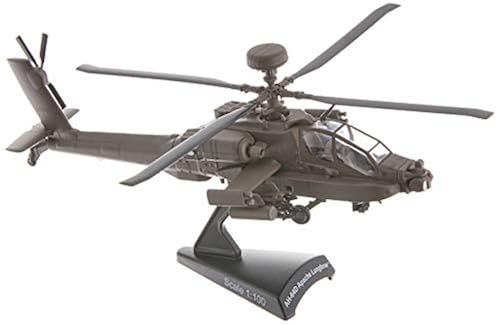 Daron Postage Stamp Boeing AH-64D Apache Longbow 1/100 Scale Diecast ...