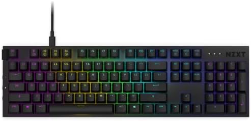 NZXT Function 2022 Mechanical PC Gaming Keyboard - Illuminated - Linear ...