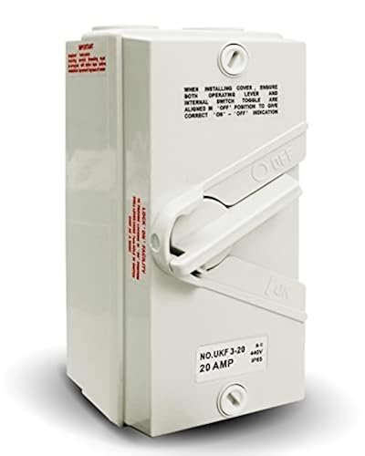 Enclosed Motor Disconnect Switch IP65 Waterproof Heavy Duty Safety ...