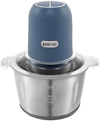 REBUNE 2L Blenders Vertical Stainless Steel Chopper Mincer Electric ...