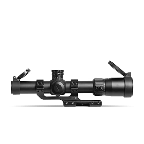 Tacticon Apex Falcon 1-6 x 24mm FFP LPVO Scope with Cantilever Mount ...