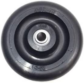 Amazon.com: Colson 3" x 7/8" Polyolefin Wheel with 5/16" ID 125# Cap ...