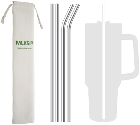 Stainless Steel Straw Replacement 40 oz for Stanley Adventure Travel ...