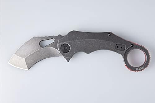 REVO Knives Berserk Carry G10 REV 2 K9 Karambit Grey | 9CR Blade with ...