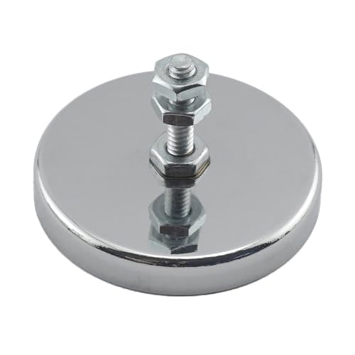 Master Magnetics Ceramic Round Base Magnet with Bolt and Nuts - 2.04 ...