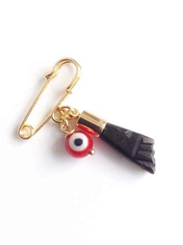 Amazon.com: Genuine Mano de Azabache Evil Eye Protection Pin: Handmade