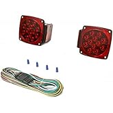 Amazon.com: CZC AUTO 12V Submersible LED Trailer Tail Light Kit for Under 80 Inch Boat Utility ...