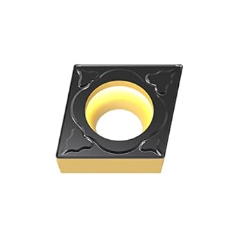 Pack of ten indexable carbide turning inserts CCMT 060204 - CVD coated ...