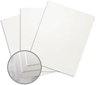 Amazon.com : CLASSIC Linen White Pearl Card Stock - 8 1/2 x 11 in 84 lb ...