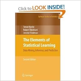 The Elements of Statistical Learning 3rd (Third) Edition byHastie ...