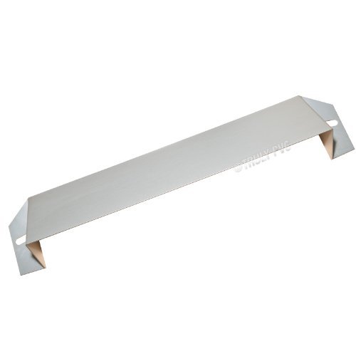 Matt anodised Gold Letterplate / Letterbox Security Restrictor Shroud ...