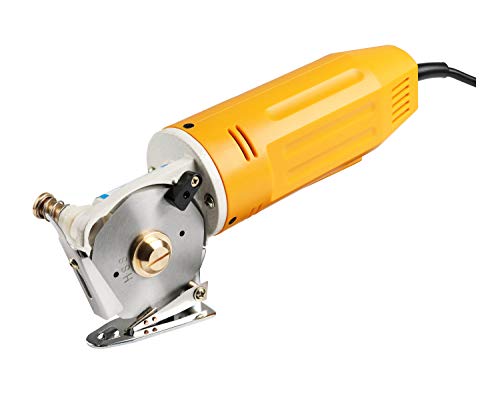 RESHY Electric Rotary Fabric Cutter with 70mm Rotary Blade Hand-Held ...