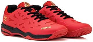 Gadz Sports Badminton Shoes Serve Series MG1005M-3 Men (Red, numeric_43 ...