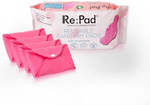 Re:Pad A Reusable Sanitary Menstrual Cloth Pad Menstrual Hygiene Kit of ...