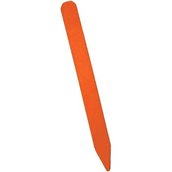 Amazon.com: Orange Coated Wood Garden Stakes - Case of 250: Industrial ...