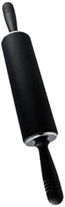 Amazon.com: Head Chefs Sil-Pin Basic Rolling Pin, Black: Silicone ...