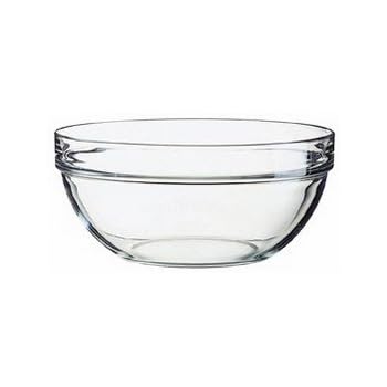 Amazon.com: Luminarc Stackable 9-Piece Bowl Set: Mixing Bowls: Kitchen ...